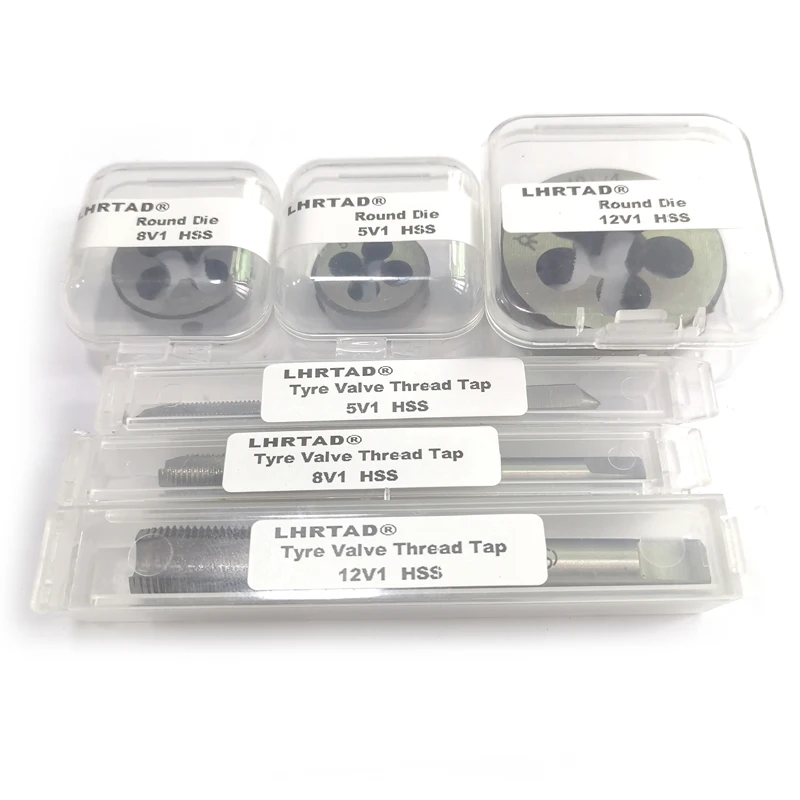 Tire-valves-taps-Dies-Schrader-Tyre-Valve-Thread-plug-tap-and-Die-set ...