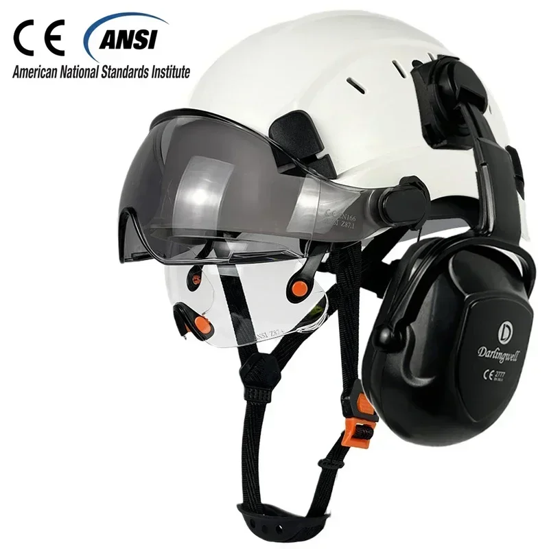 CE-Construction-Safety-Helmet-With-Visor-Built-In-Goggle-Earmuffs-For ...