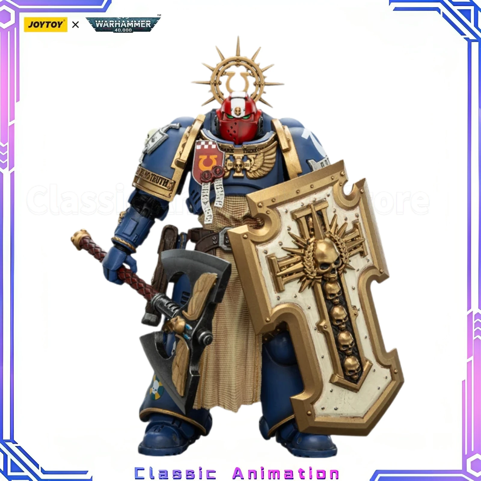 【Original】JOYTOY 1/18 Action Figure Warhammer 40K Ultramarines Metaurus ...
