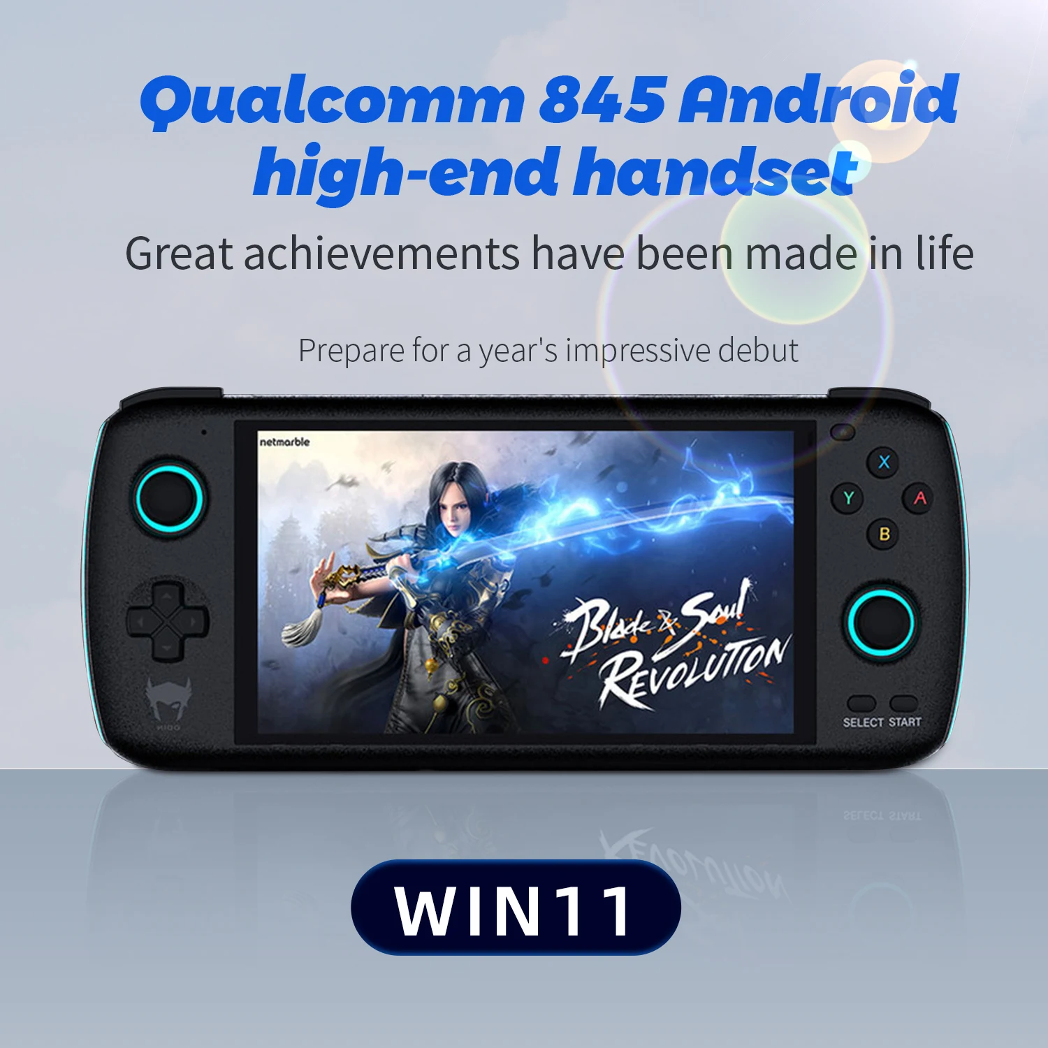 Ayn Odin Pro 휴대용 게임 콘솔, Wifi TV 아웃 박스가 있는 레트로 비디오 게임 플레이어, 8G + 256GB SD845 Win 11, 안드로이드 11, 5. ...