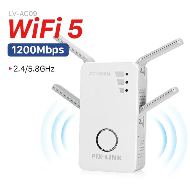 2.4g&5.8ghz 1200/1800mbps Wifi 5 Wifi 6 Router Repeater Long Range ...