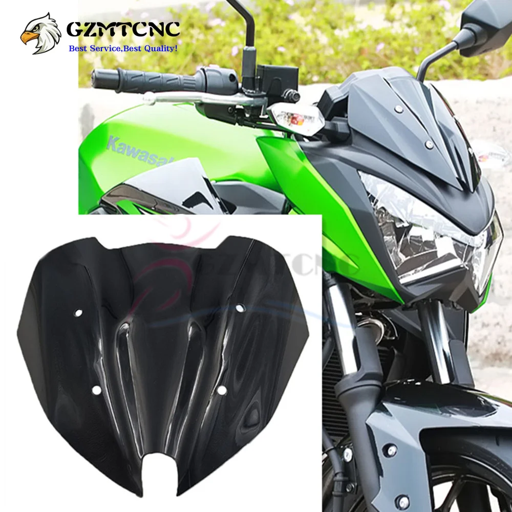 2013-2018 for Kawasaki Z250 Z300 Windshield Windscreen Z 250 300 2014 ...