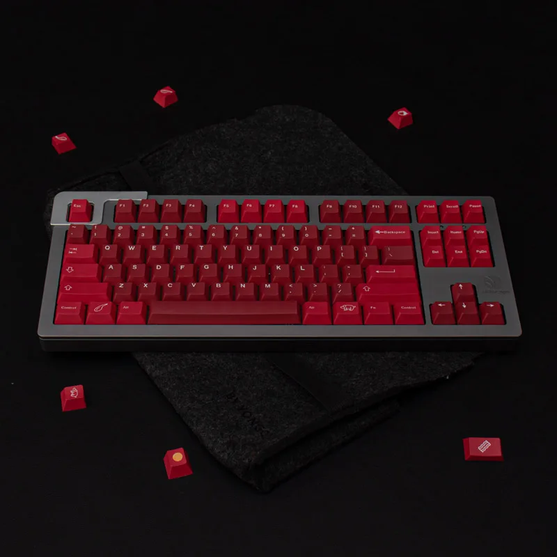 Gmk Jamon Clone 128 Keys Cherry Profile Pbt Keycap Dye-sub English ...