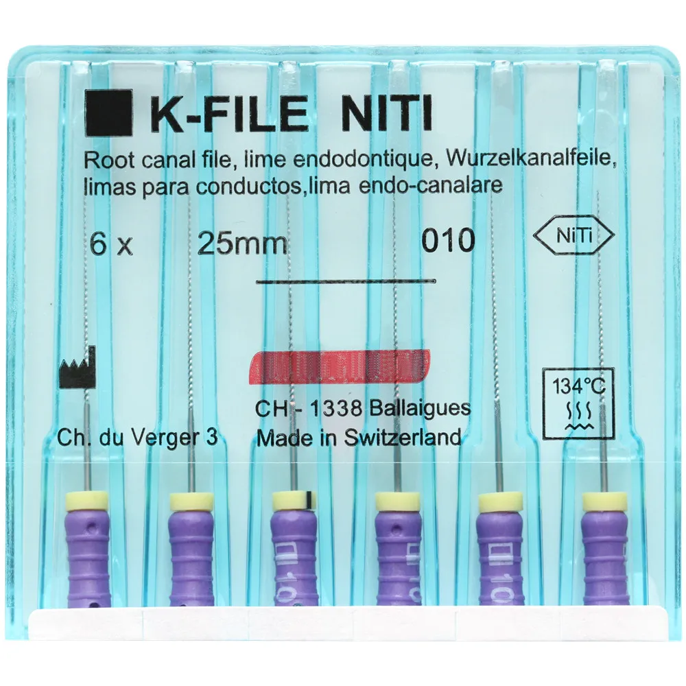 1Pack-Dental-K-FILE-NITIFLEX-21-25-31mm-NiTi-Flexible-Root-Canal-Files ...