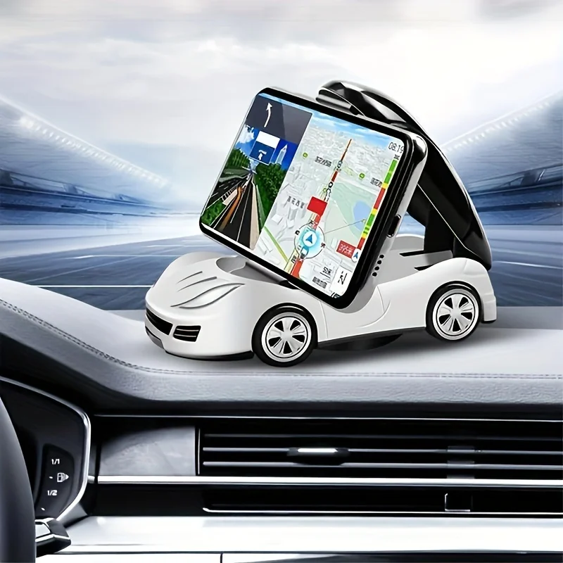 The Car Phone Stand Is A Foldable Car Dashboard Phone Stand That Can ...