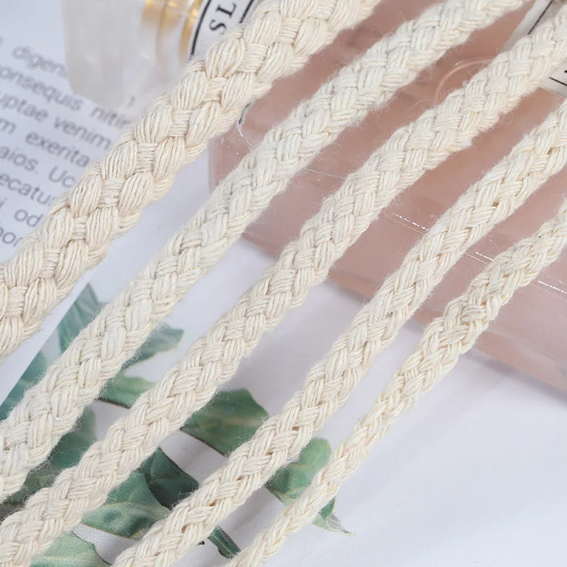 10y-Beige-Twisted-Cord-Rope-4-5-6-7-10mm-100-Cotton-Rope-Cords-Craft ...