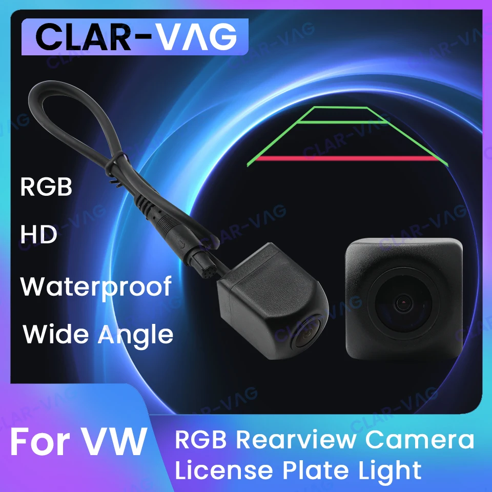 HD-Wide-Angle-RGB-Rearview-Camera-License-Plate-Light-Static-Trajectory ...