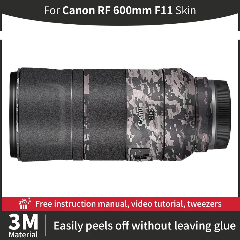 For-Canon-600mm-Skin-Canon-RF-600mm-F11-Camera-Lens-Skin-Anti-scratch ...