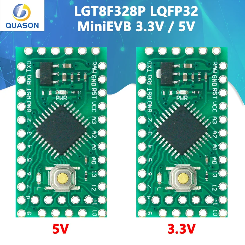 LGT8F328P-LQFP32-MiniEVB-3-3V-5V-Replaces-Pro-Mini-ATMEGA328P-Fully ...