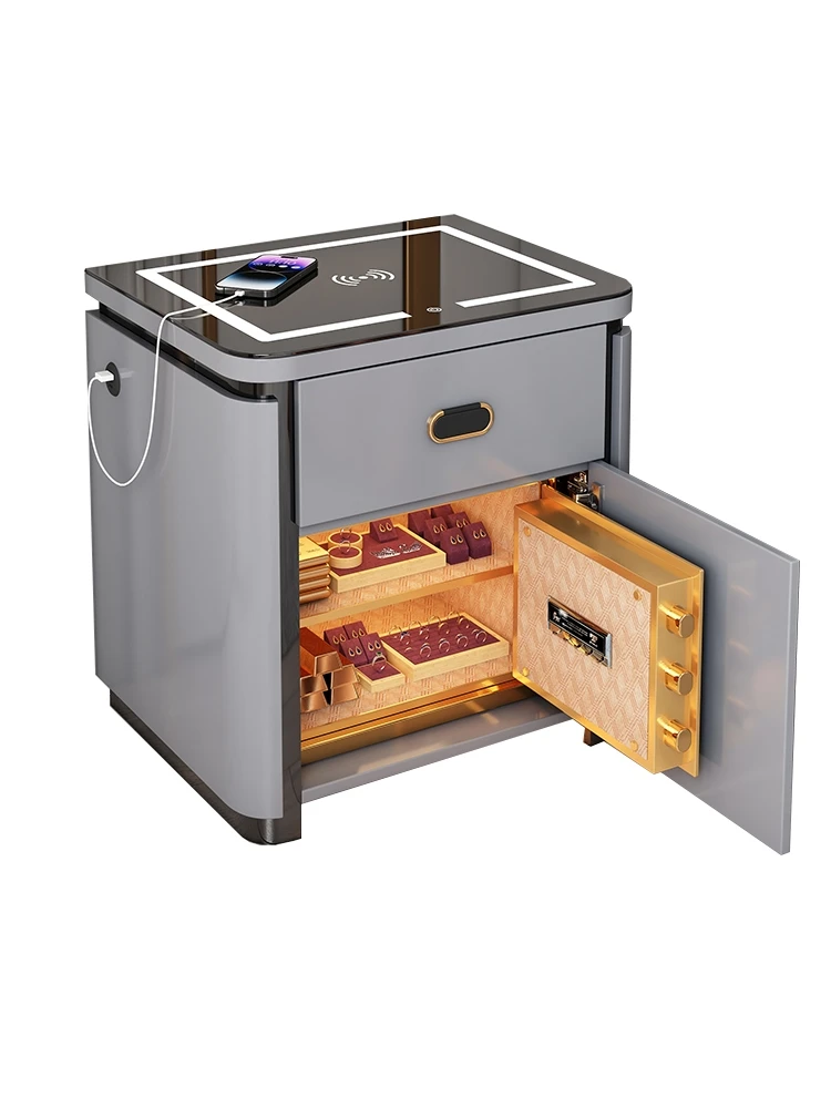 PQF-Smart-Bedside-Table-Safe-Box-Integrated-Multifunctional-Wireless ...
