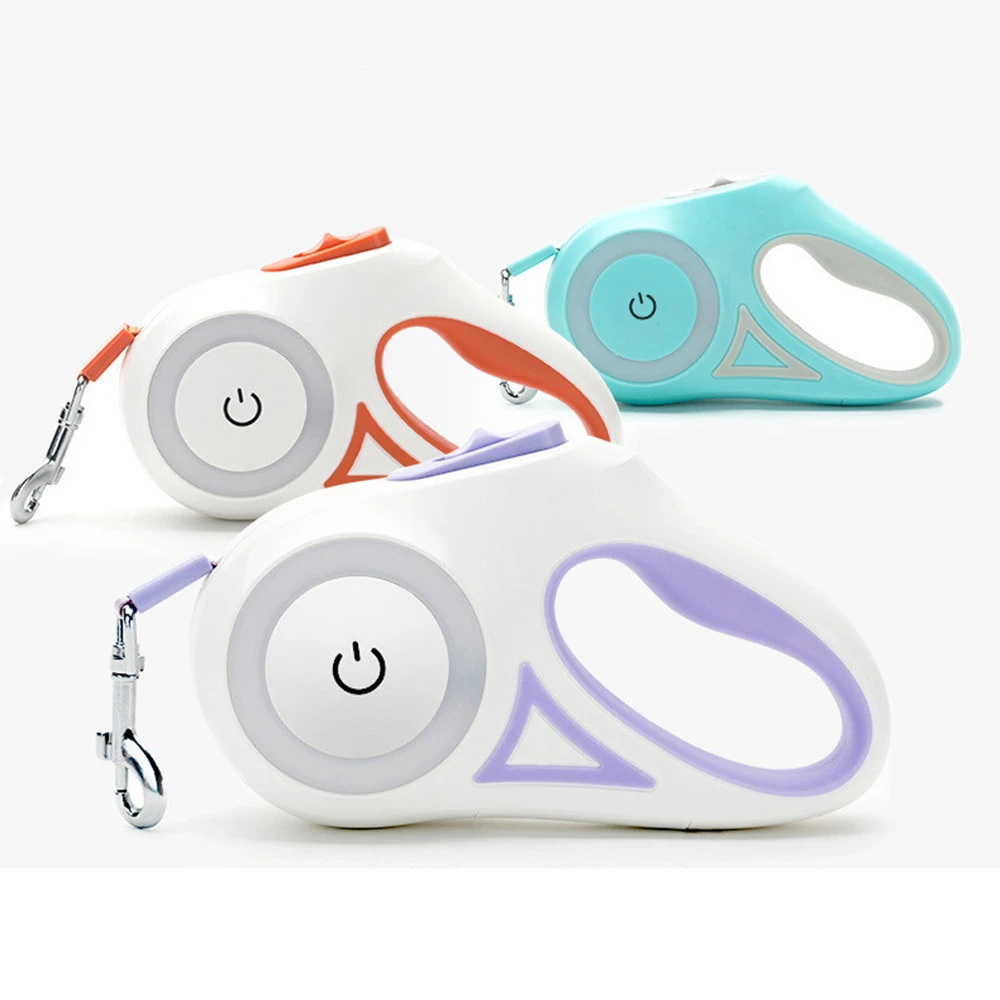 Retractable Dog Leash Light | Dog Retractable Leash Led | Automatic Led ...