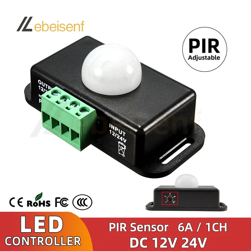 Led Stairs Controller Sensors | Led Controller Dimmer Stair | Human ...