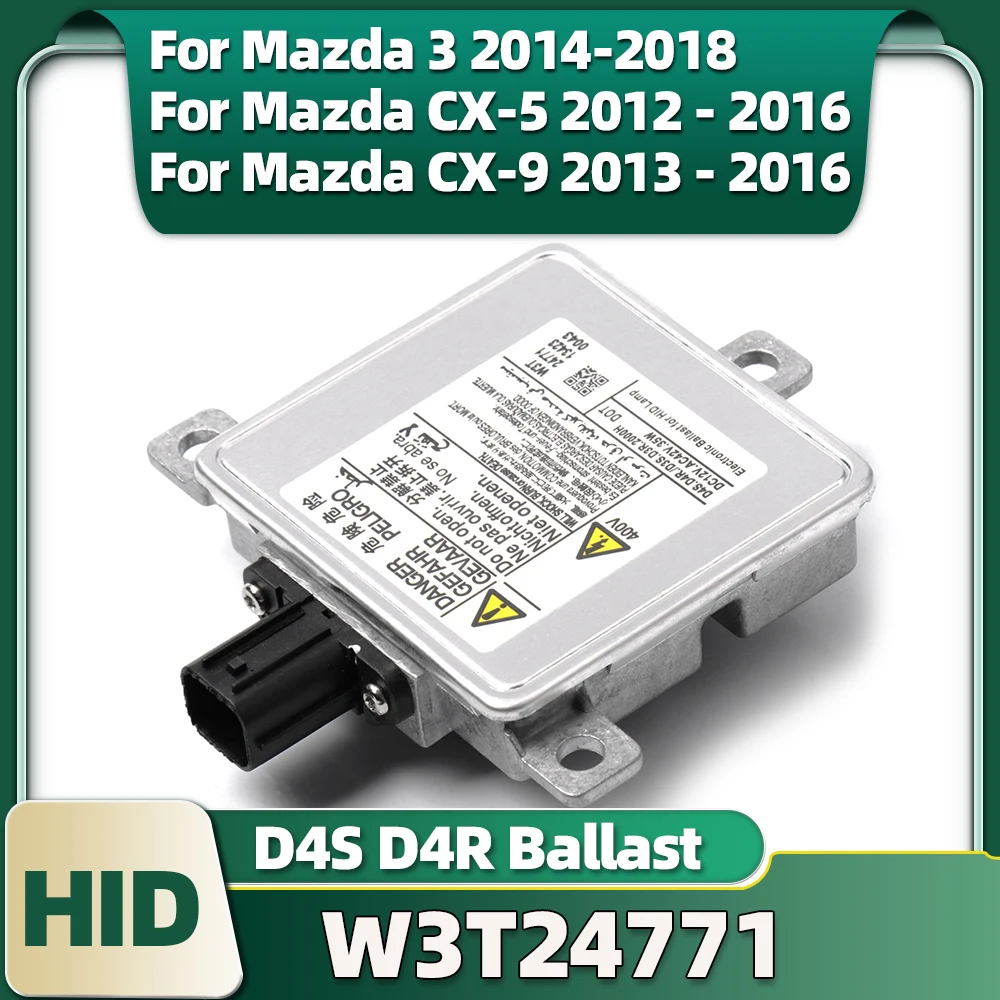 W3T24771-Headlight-HID-D4S-D4R-Ballast-KD53510H3-BHN3510H3-For-Mazda-3 ...