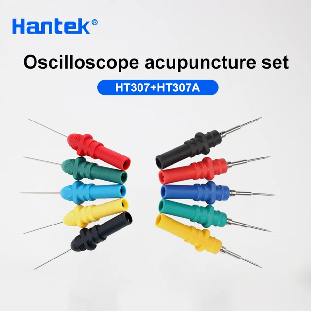 5-Pack Oscilloscope Probe Pins - Back Probing Kit With 20 Replacement ...