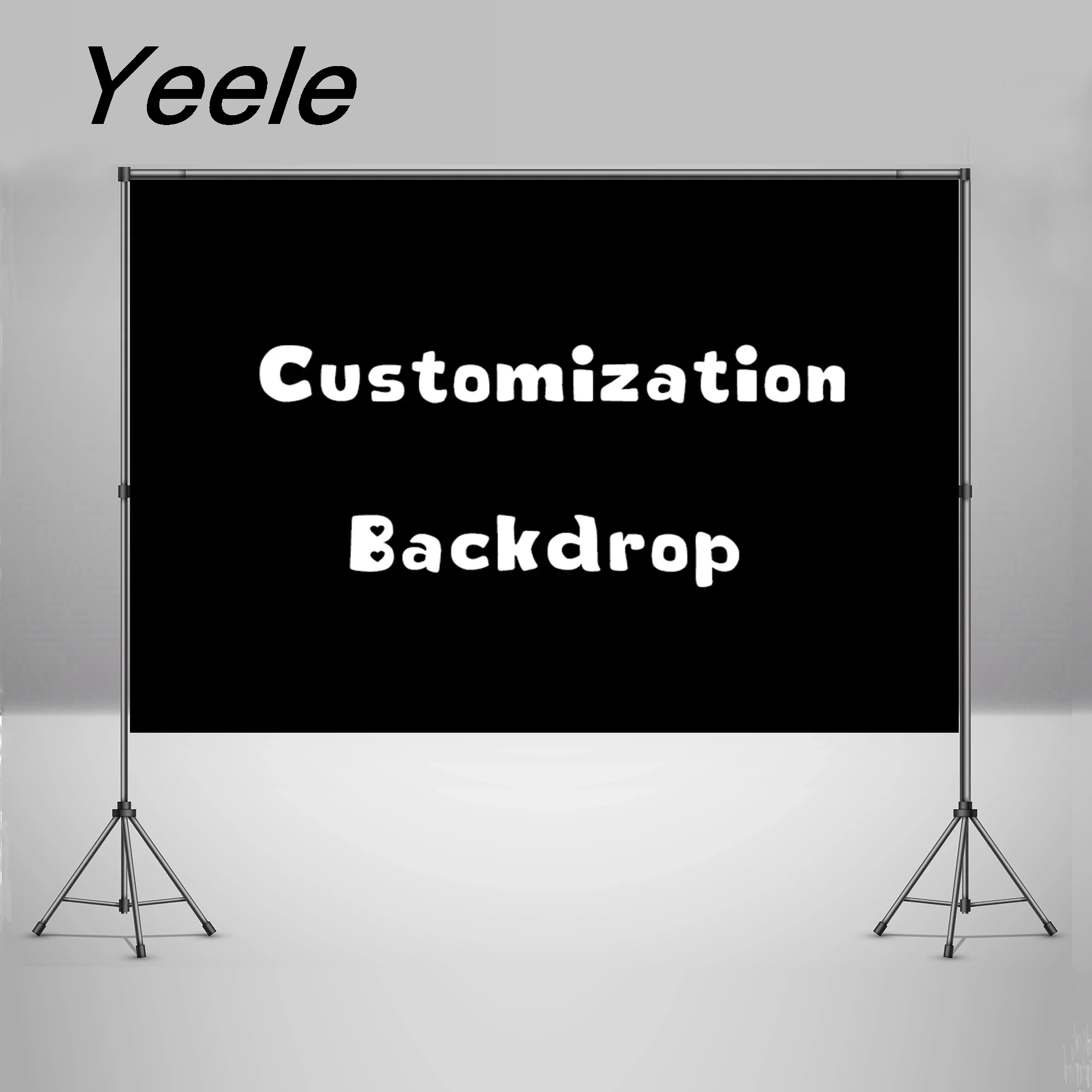 Customized Name Photo Your own logo Photography Backdrops Photographic ...
