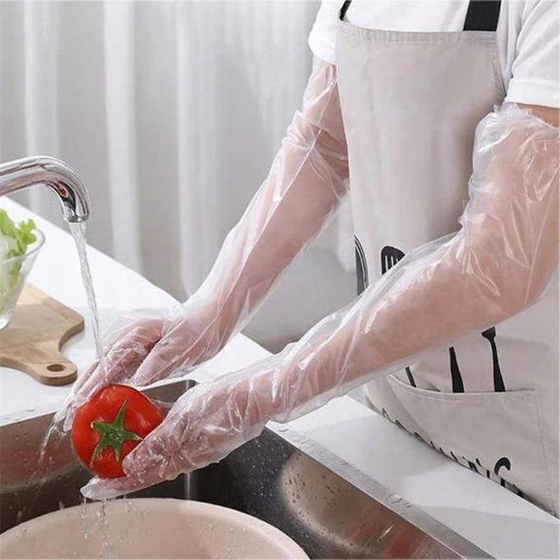 Disposable-Arm-Guard-Gloves-Kitchen-Household-Dishwashing-Cleaning ...