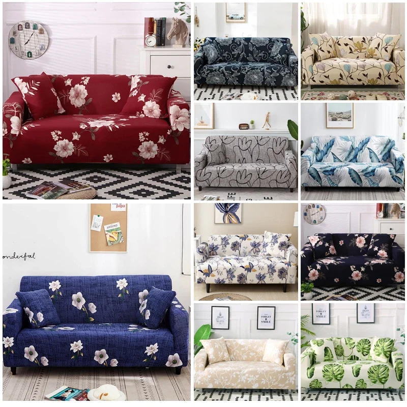 Floral-Printing-Elastic-Slipcovers-Stretch-Sofa-Covers-for-Living-Room ...