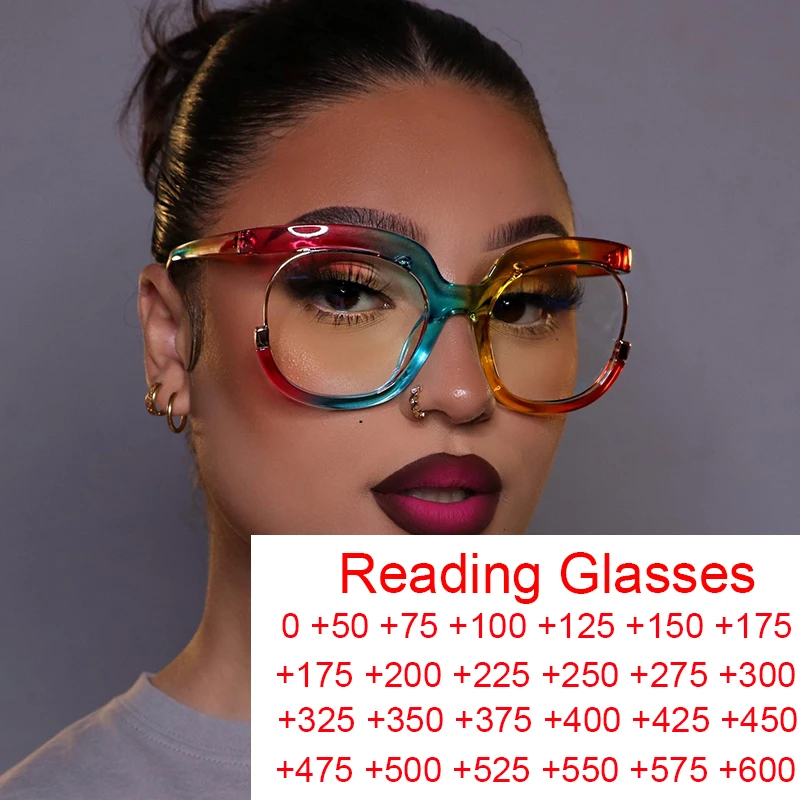 Oversized Reading Glasses Women | Oversized Square Reading Glasses ...