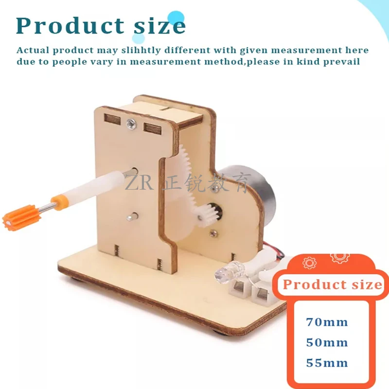 STEM-Kits-DIY-Hand-Generator-School-Teaching-Equipment-Educational-for ...