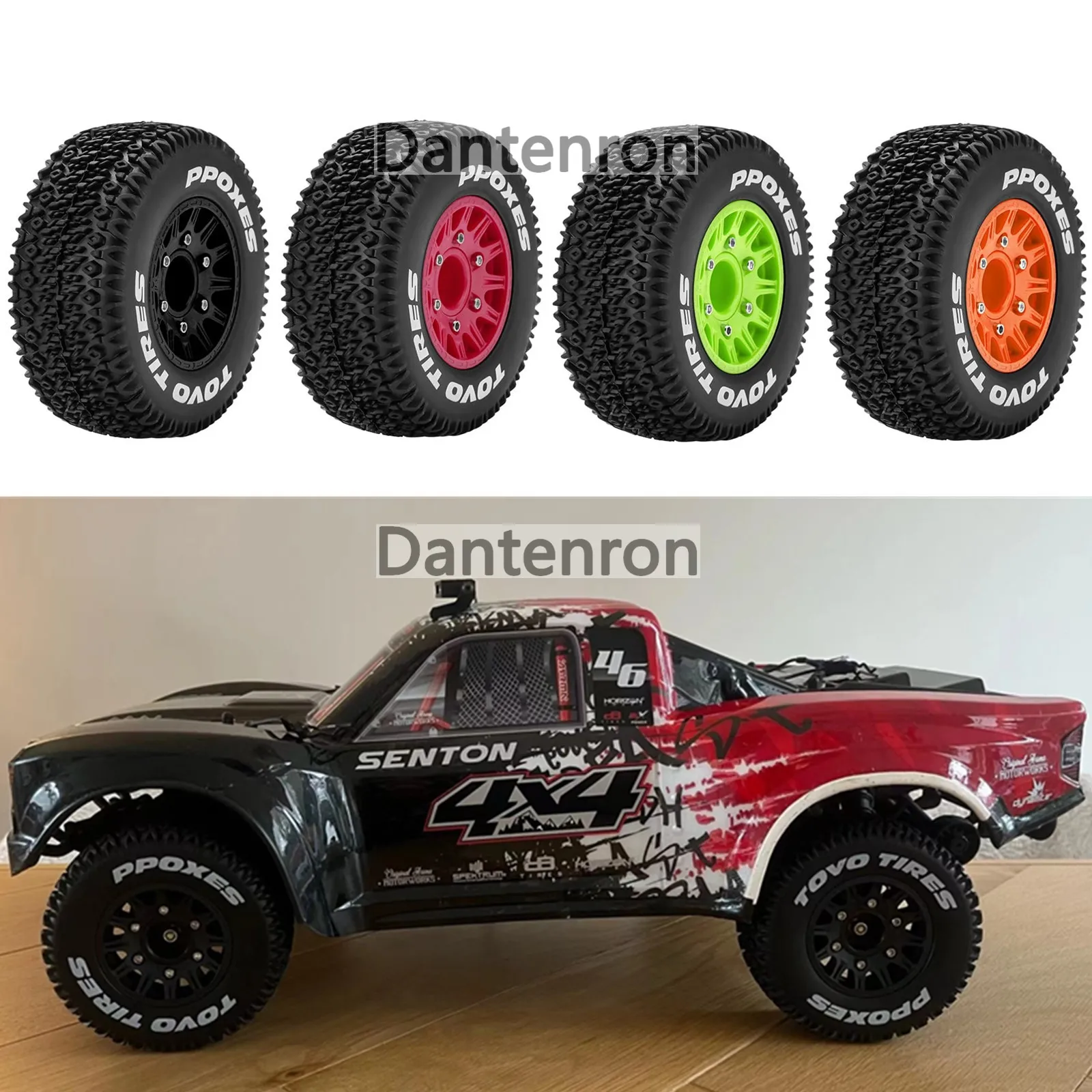 RC Short Course Truck Wheels, 12mm, 14mm, 17mm Hex, RC Car Truck ...