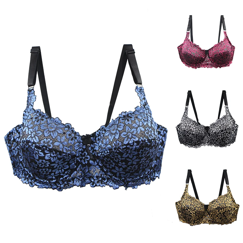 2023 New Product CDE Cup Bras For Women Sexy Lace Hollow Embroidery ...