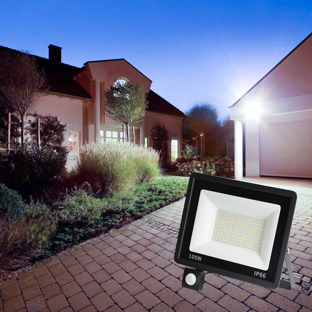 LED Floodlight PIR Motion Sensor – Garden Gear Pro Supply
