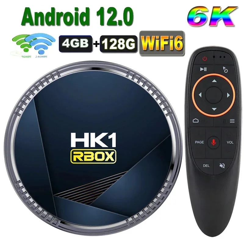 For-Xiaomi-HK1-RBOX-H8-Android12-TV-Box-Allwinner-H618-6K-2-4G-5G-Wifi ...