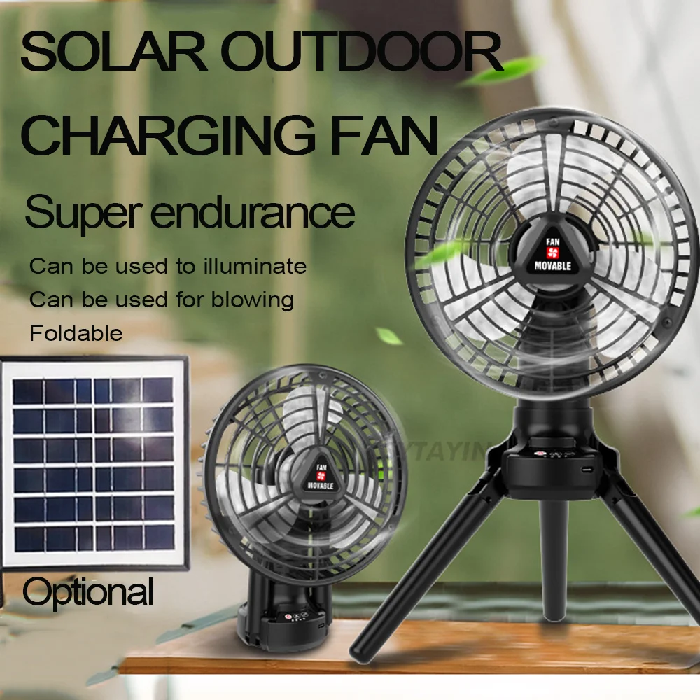 Multifunctional Camping Fans Portable Fan Outdoor Tent Can Be Hung ...