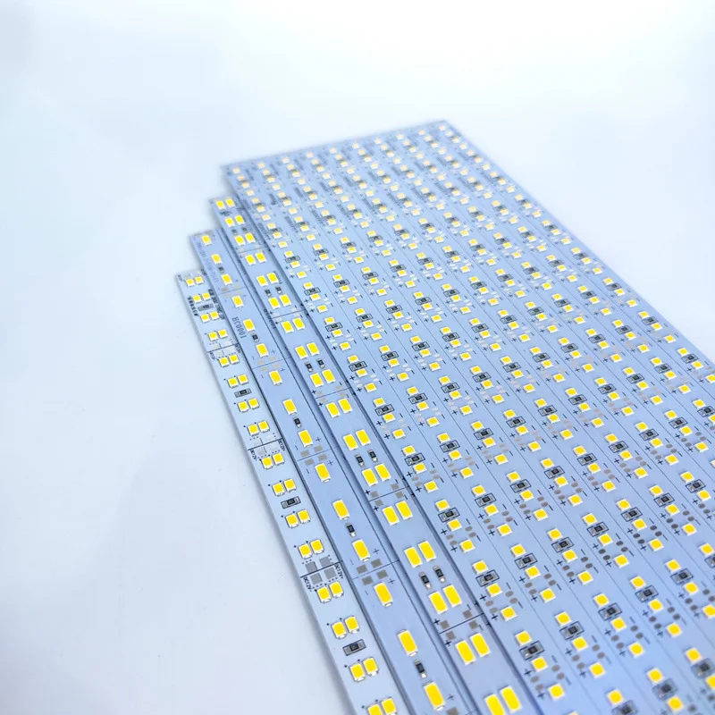 10pcs-50cm-12V-LED-Hard-Strip-Light-LED-Rigid-Strip-144-leds-m-3000k ...