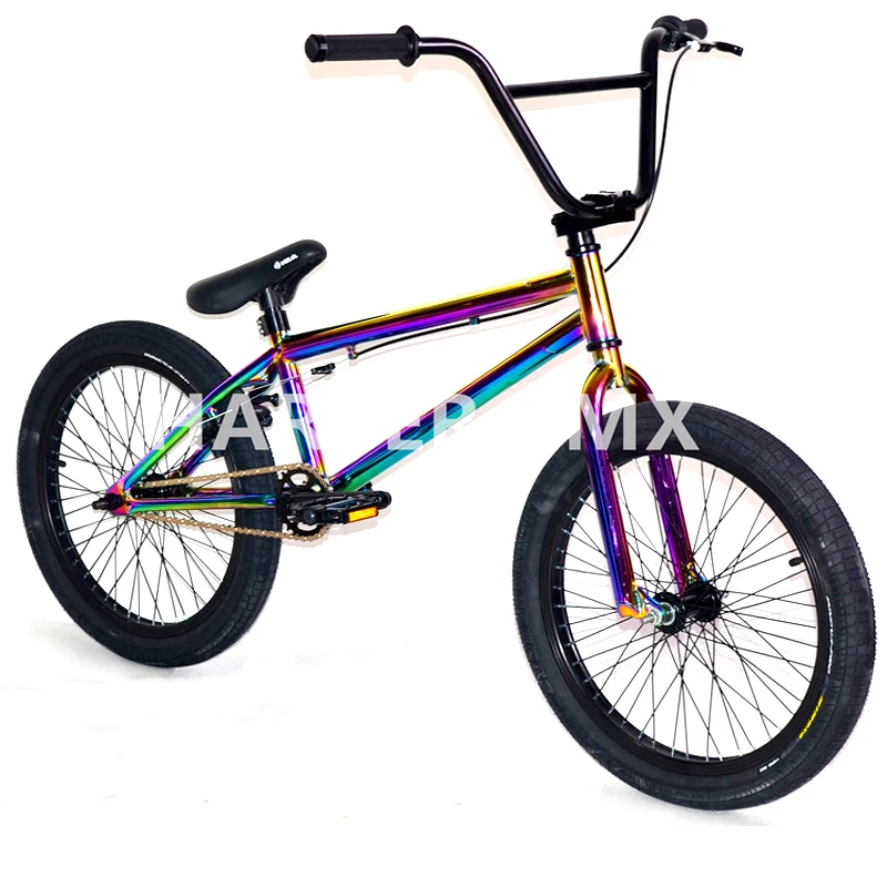 Cuadro de acero para bicicleta BMX de 20 pulgadas, horquilla de calle, ranura en U
