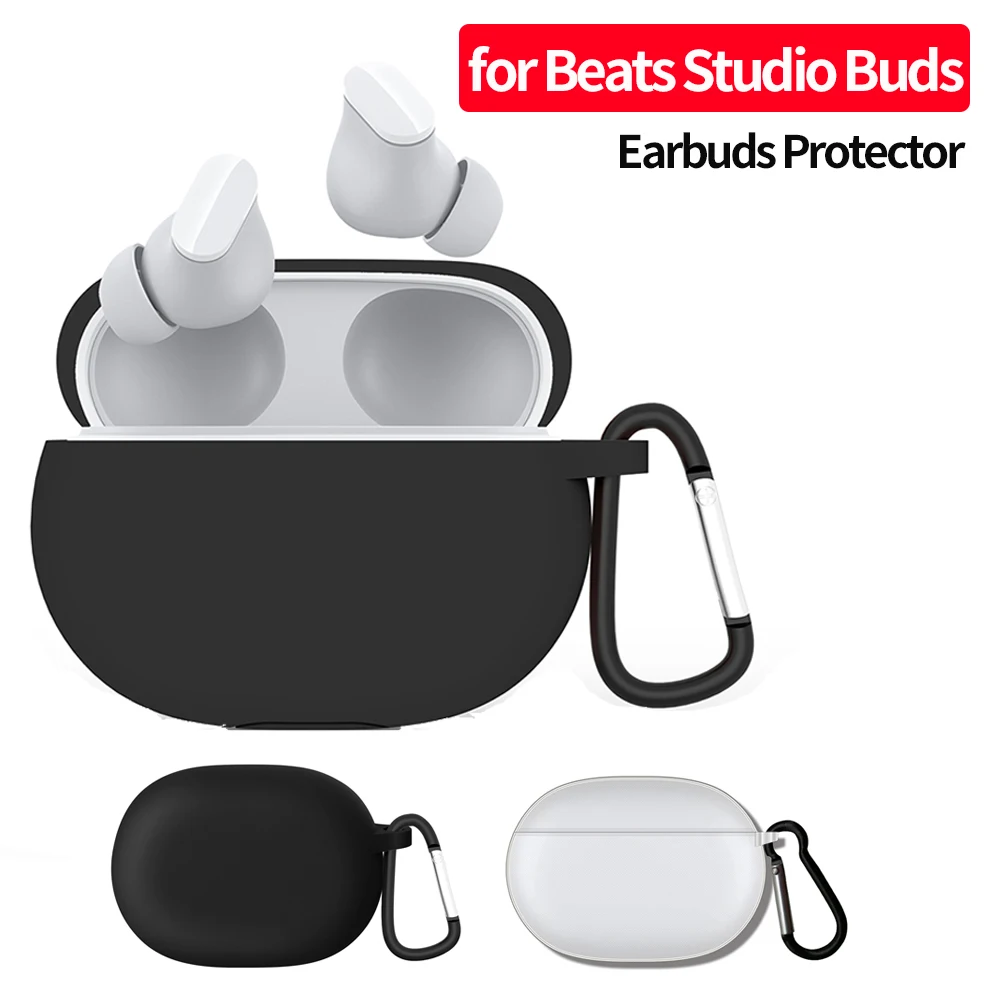 For-Beats-Studio-Buds-Protective-Case-With-Hook-True-Wireless-Noise ...