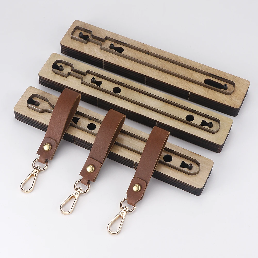 Wooden-Punching-Die-Key-Chain-Stencil-Tools-Creative-Keychain-Handcraft ...