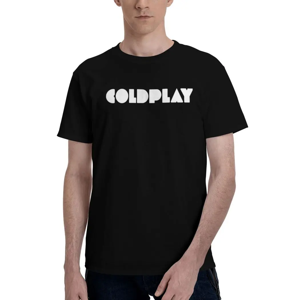 NEW-Coldplay-LOGO-Mens-T-Shirts-Casual-Hipster-Hip-Hop-Longline ...