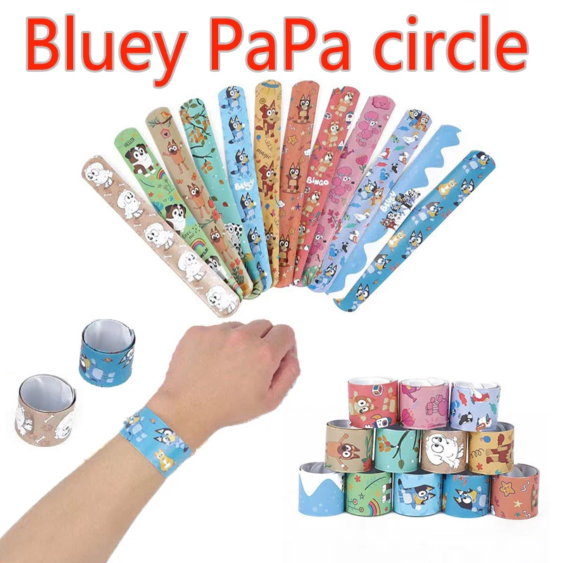 Funy-Bluey-12pcs-Hair-Ring-Bluey-and-His-Friends-Bracelet-CoCo-Bingo ...