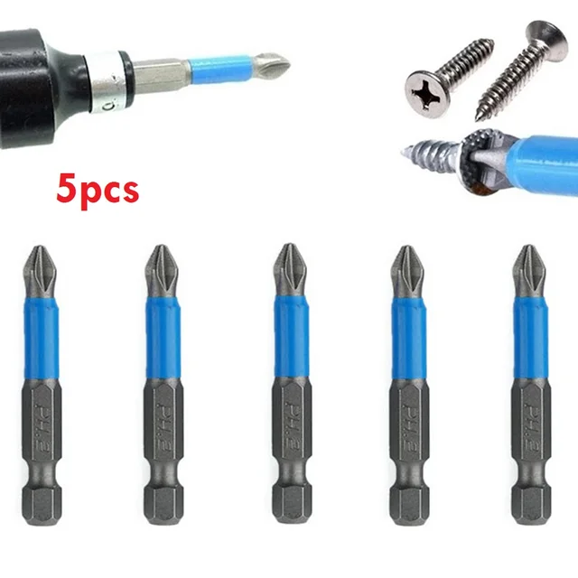 Bits Set For Electric Screwdriver Impact Anti Non-slip Magnetic Cross ...