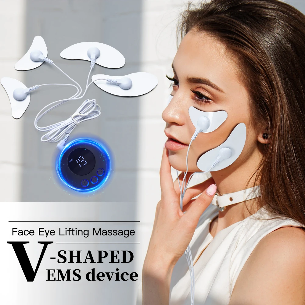 EMS Eye Beauty Device Remove Wrinkle Skin Tightening Instrument V ...