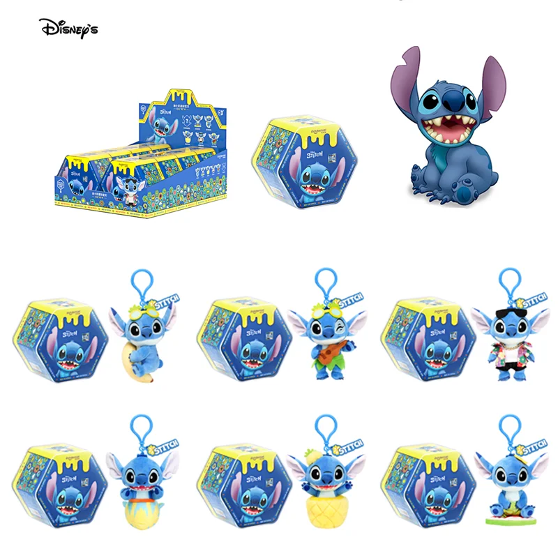 Disney Original Stitch Happy Plushise Series Mystery Box Mini Figure ...
