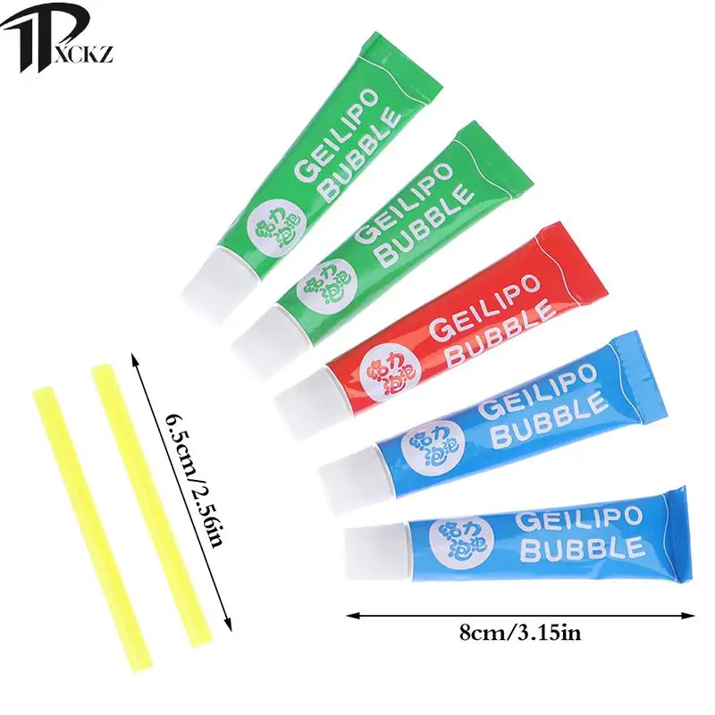 1Set Safe Magic Bubble Glue Blowing Ball Space Balloon Colorful Blow Bubbles Toys Outdoor Fun ...