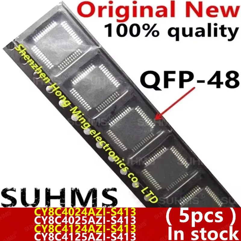 (5piece)100% New CY8C4024AZI-S413 CY8C4025AZI-S413 CY8C4124AZI-S413 ...