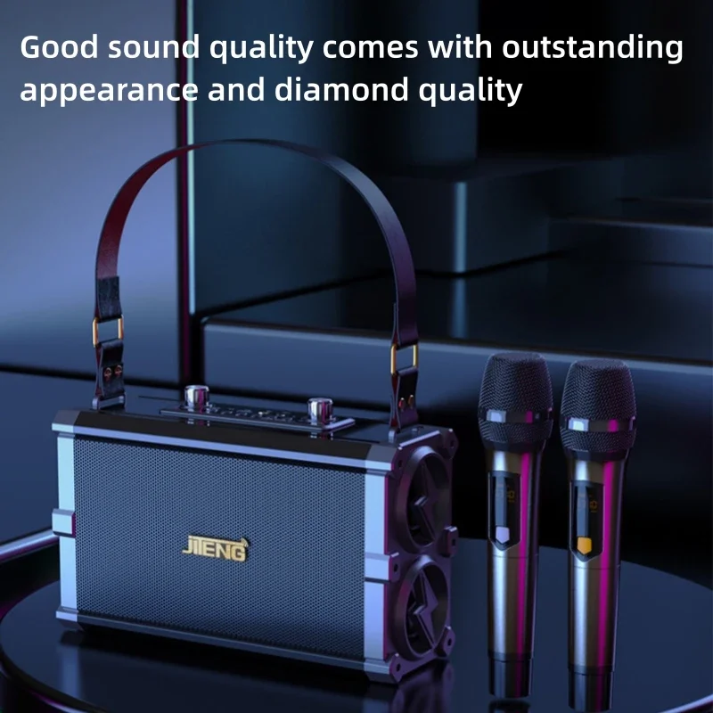 caixa de som bluetooth 300W ultra high power home ktv sound set karaoke ...