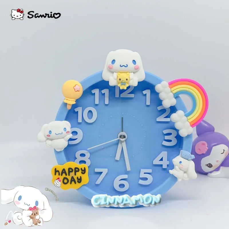 Cartoon Creative Children Alarm Clock Fashion Sanrio Cinnamoroll Kuromi ...