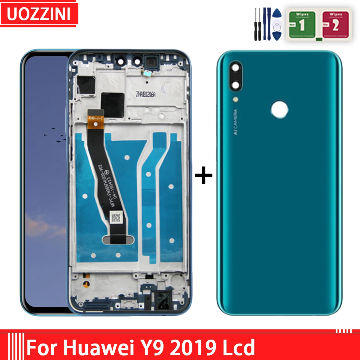 6.5'' LCD For Huawei Y9 2019 Lcd Display Touch Screen Digitizer ...