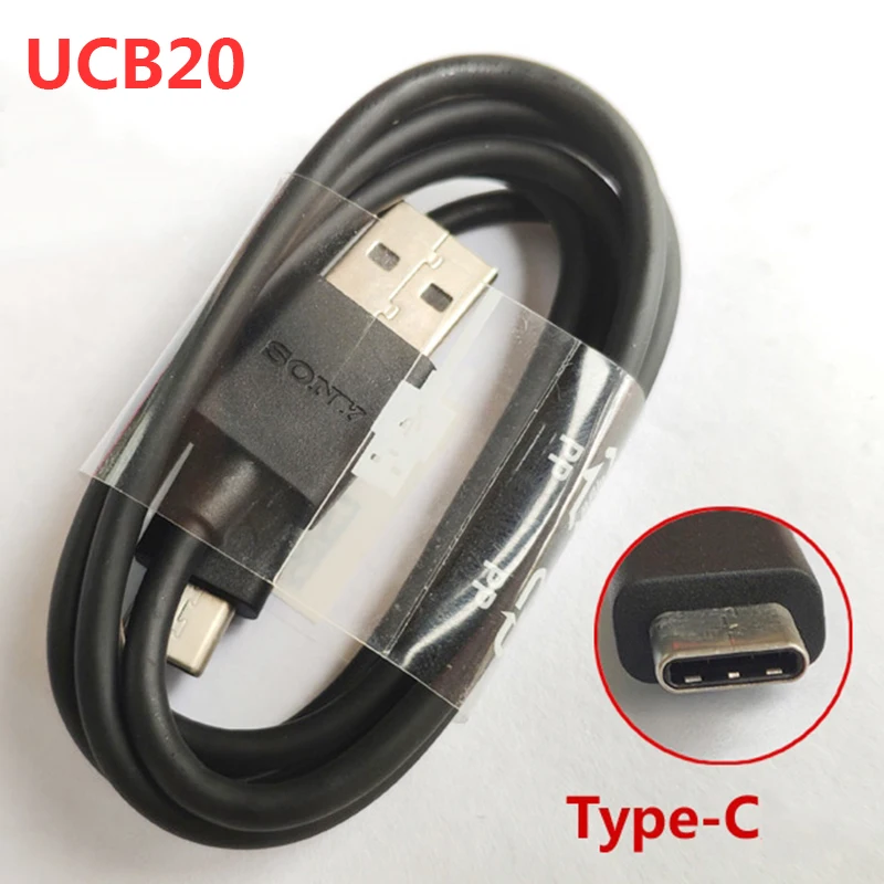 For SONY UCB20 Type C Cable Original For Sony Xperia 1III 2 3 XZ3 XZ2 ...