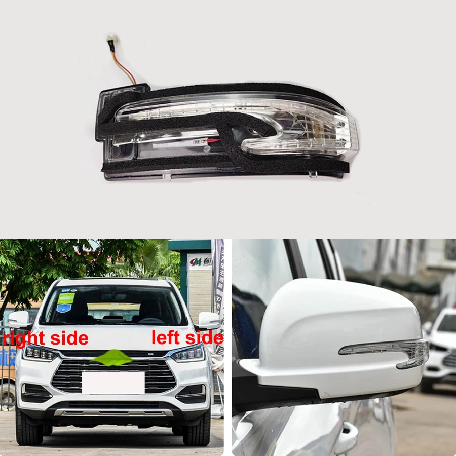 For-BYD-Song-DM-EV-Car-Accessories-Rearview-Mirror-Marker-Lamps-Front ...