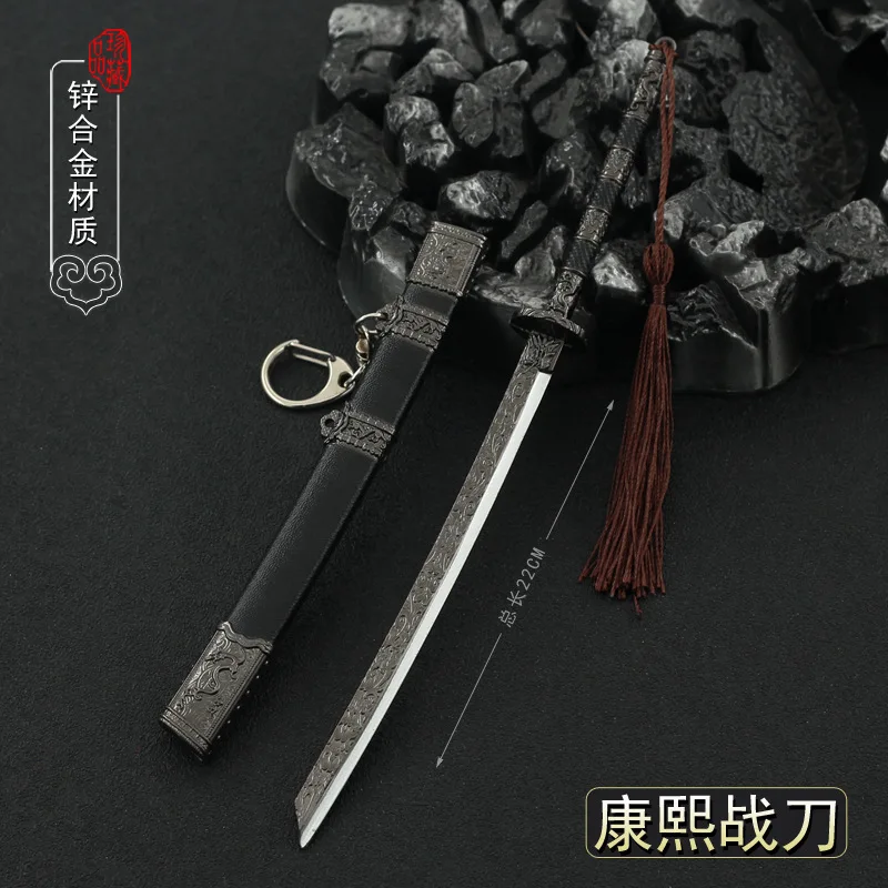 22-cm-l-mina-de-metal-fac-o-sabre-estilo-chin-s-antigo-punho-longo ...