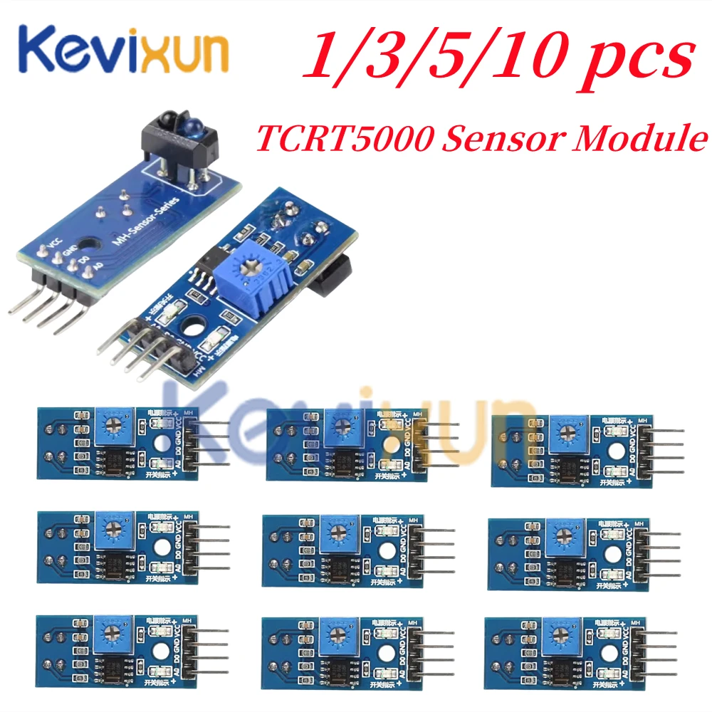 10-st-cke-1pc-tcrt5000-ir-Infrarot-Reflexions-sensor-Hindernis ...