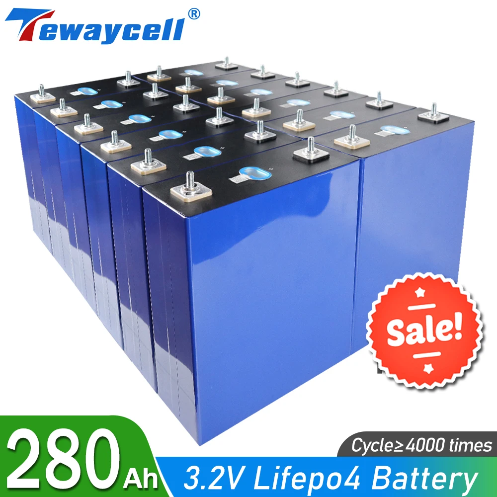 Tewaycell-16pcs-280Ah-3-2V-Lifepo4-battery-Pack-Lithium-Iron-Phosphate ...