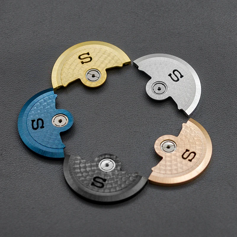 S-Movement-Automatic-Hammer-Rotor-Pendulum-Weight-Parts-Fits-Seiko-NH35 ...