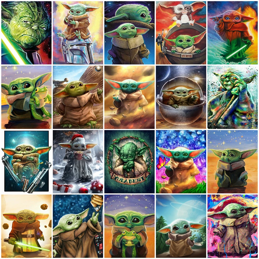 Disney-Star-Wars-Diamond-Mosaic-Yoda-Rhinestone-Picture-Painting ...