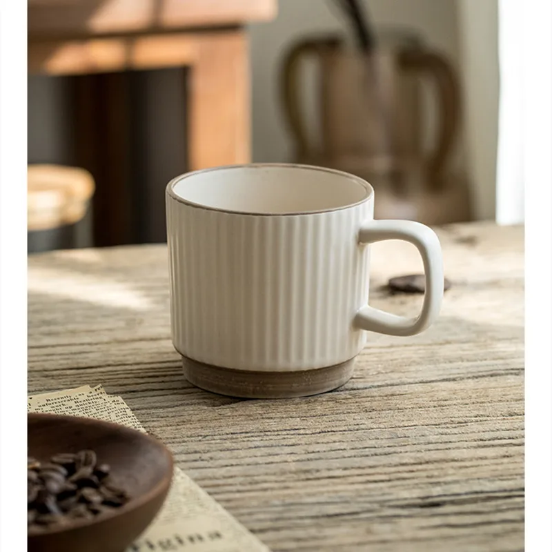 2Pcs-X-250ml-Cup-Set-Multi-purpose-Drinkware-Ceramic-Coffee-Cups-Simple ...